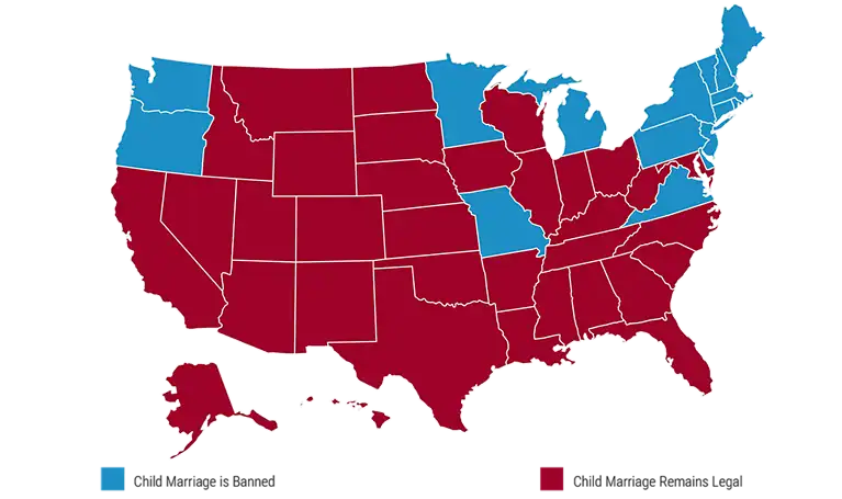 United States’ Child Marriage Problem: Study Findings 2000-2021 ...